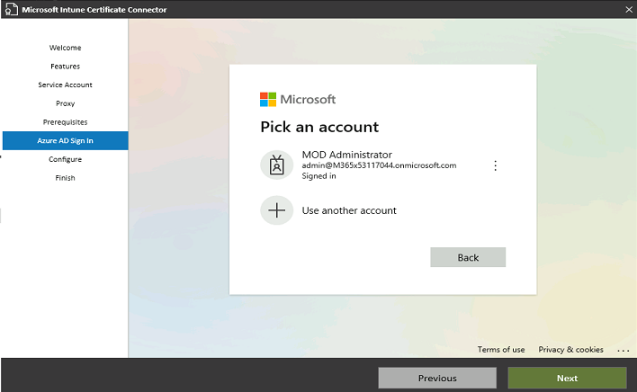 Intune Certificate Connector Installation Fails at Azure AD Sign-In | Microsoft Community Hub