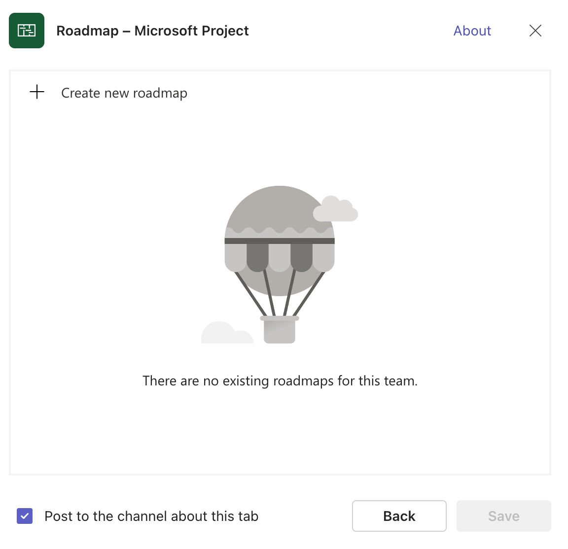 Can't add roadmap to my Teams space | Microsoft Community Hub