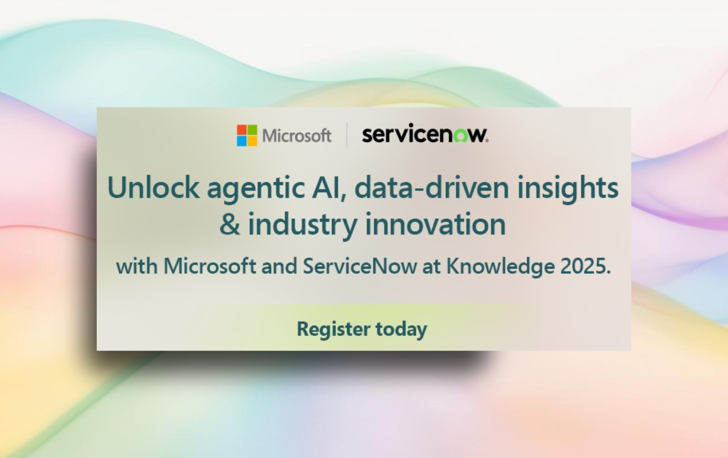 Microsoft 365 Insider’s guide to Microsoft at ServiceNow Knowledge 2025