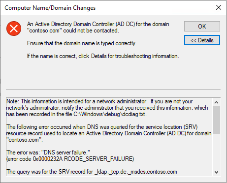Domain Join and Basic troubleshooting - Argon Systems