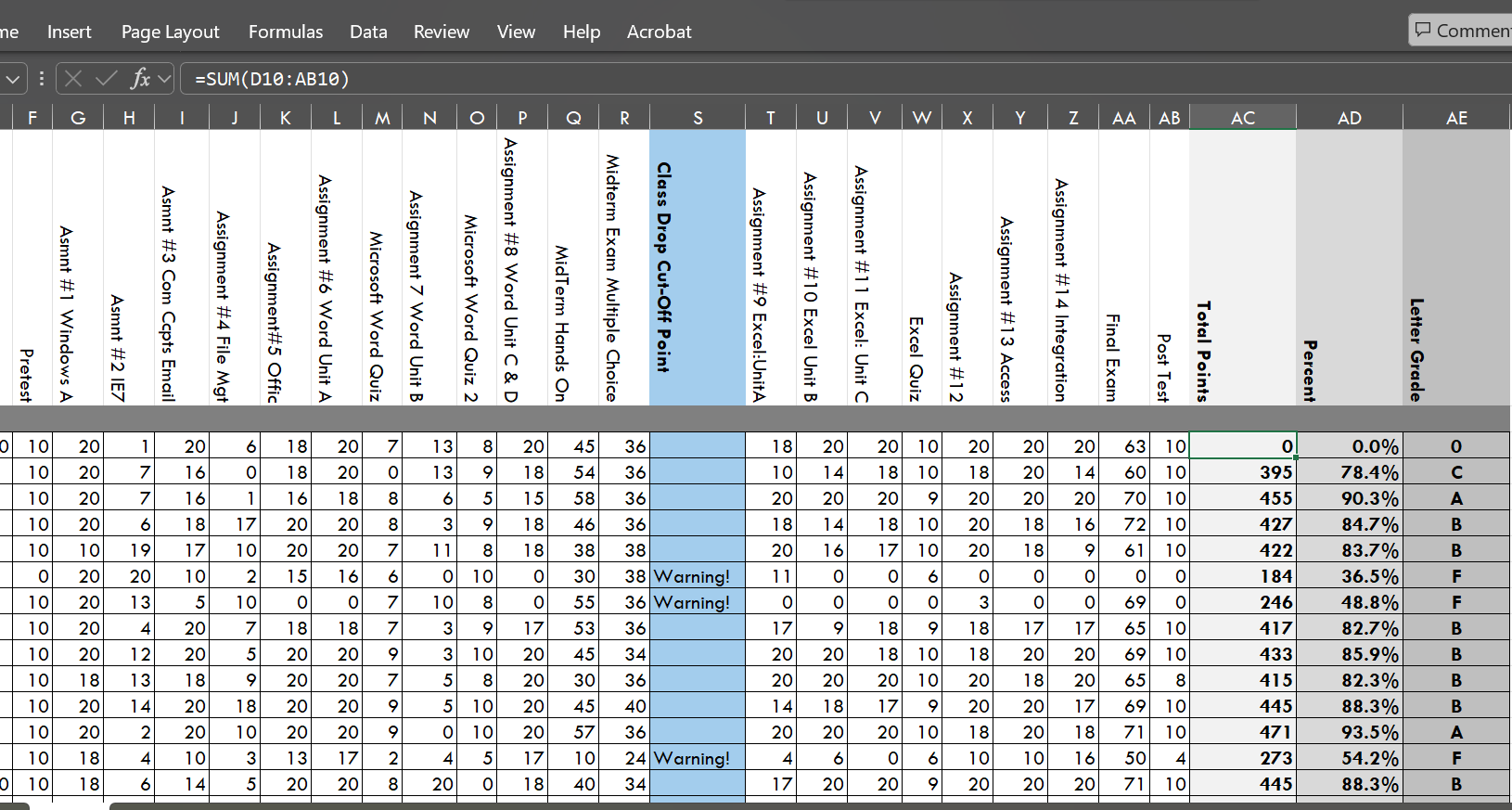 SUM is not adding up in one cell, but it works on the copied cell | Microsoft Community Hub
