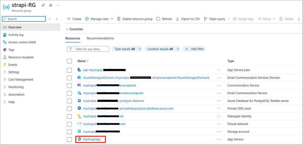 Deploy Strapi on Azure App Service: Quick Start Guide