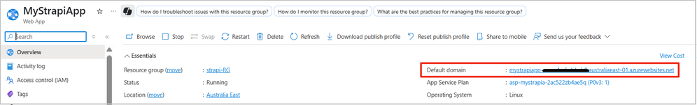Deploy Strapi on Azure App Service: Quick Start Guide