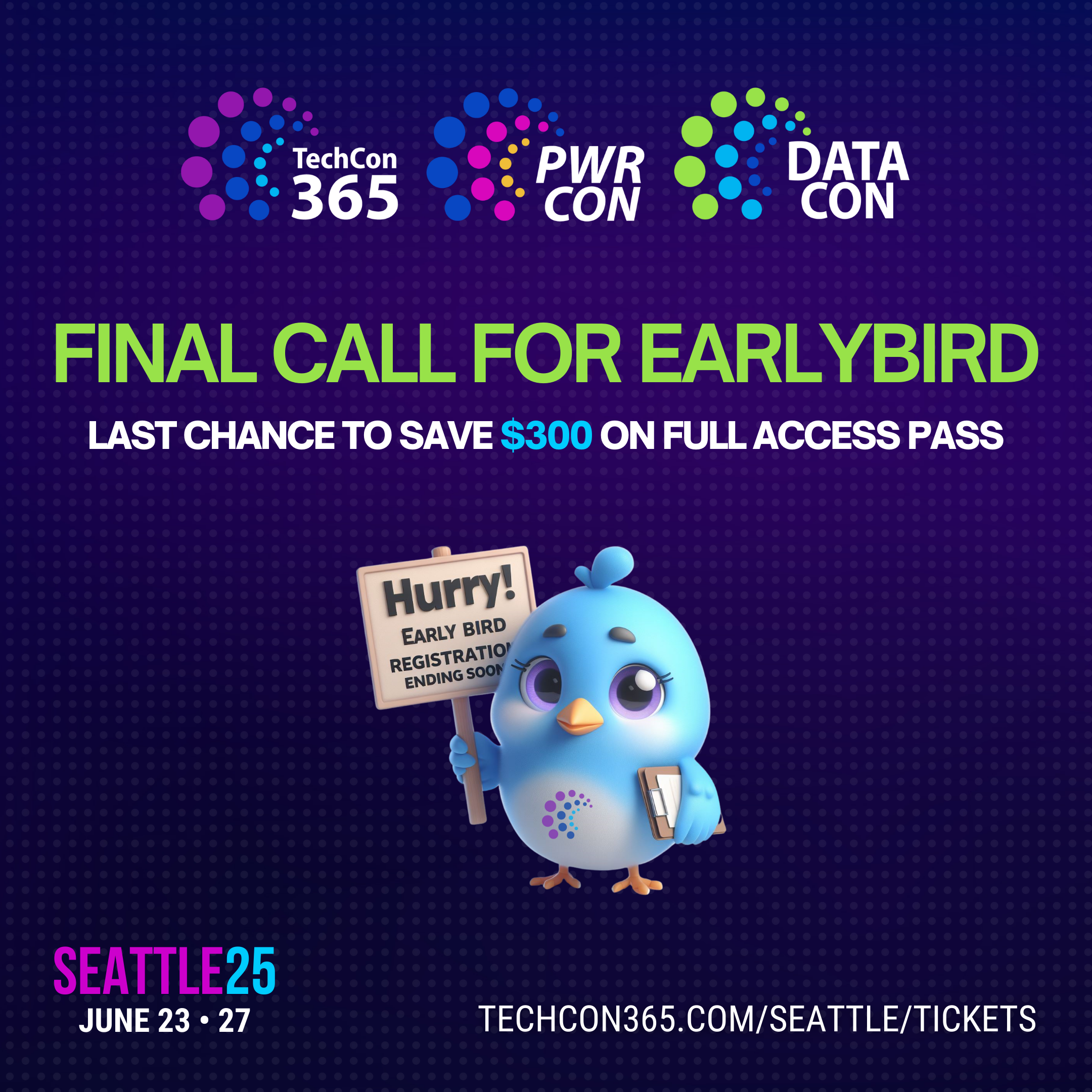 TechCon 365 Early Bird - Ending Soon | Microsoft Community Hub