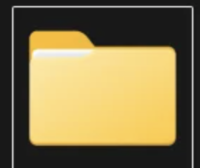 Remove while rectangle from folder option | Microsoft Community Hub
