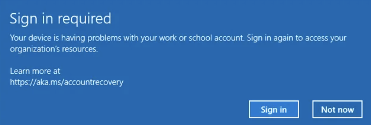 Sign in issue after upgrading to Windows 11 | Microsoft Community Hub