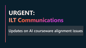 ILT Communications Blog | Microsoft Community Hub