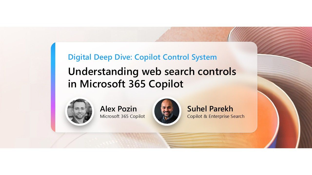 Understanding web search controls in Microsoft 365 Copilot | Microsoft Community Hub