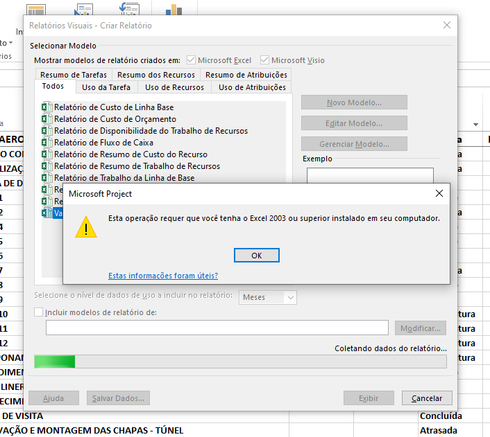 Problems with export Microsoft Project Visual Reports to Excel | Microsoft Community Hub