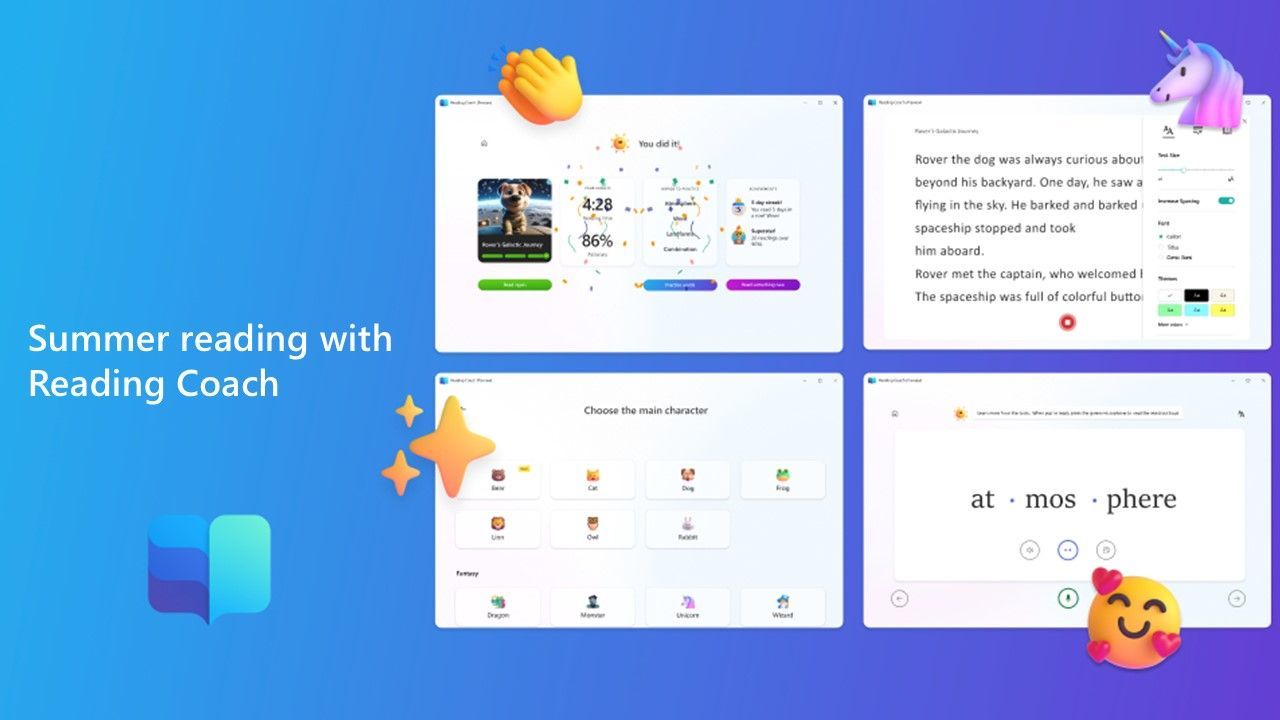 Gear up for summer reading with Microsoft Reading Coach | Microsoft Community Hub