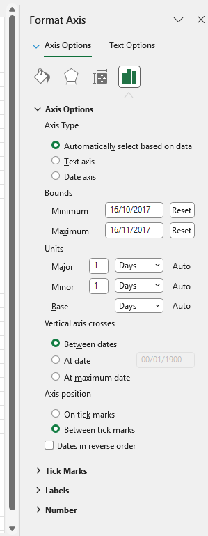 Column Chart Not Showing First Two Data Points Microsoft Community Hub