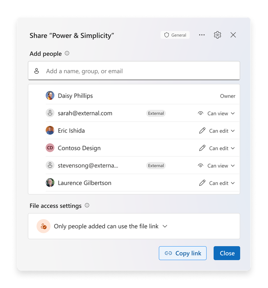 Simple, Smart, and Secure: The next step in sharing files in Microsoft ...