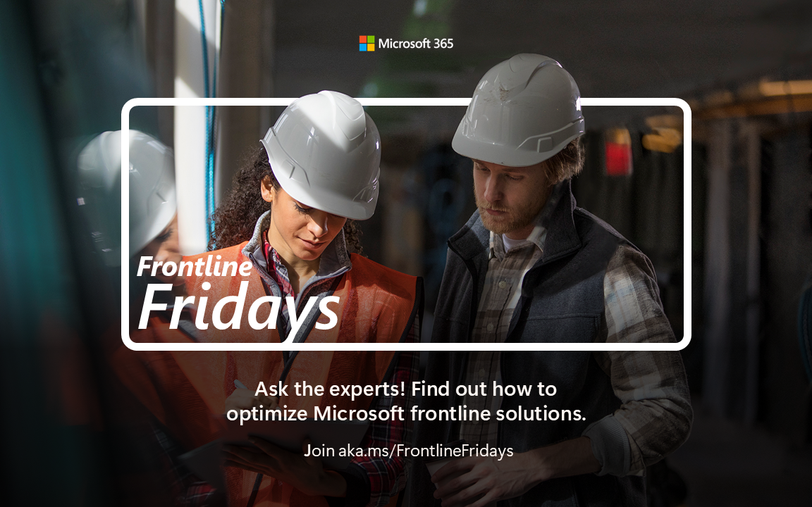 Frontline Fridays Session 3: Streamlining operational and corporate ...