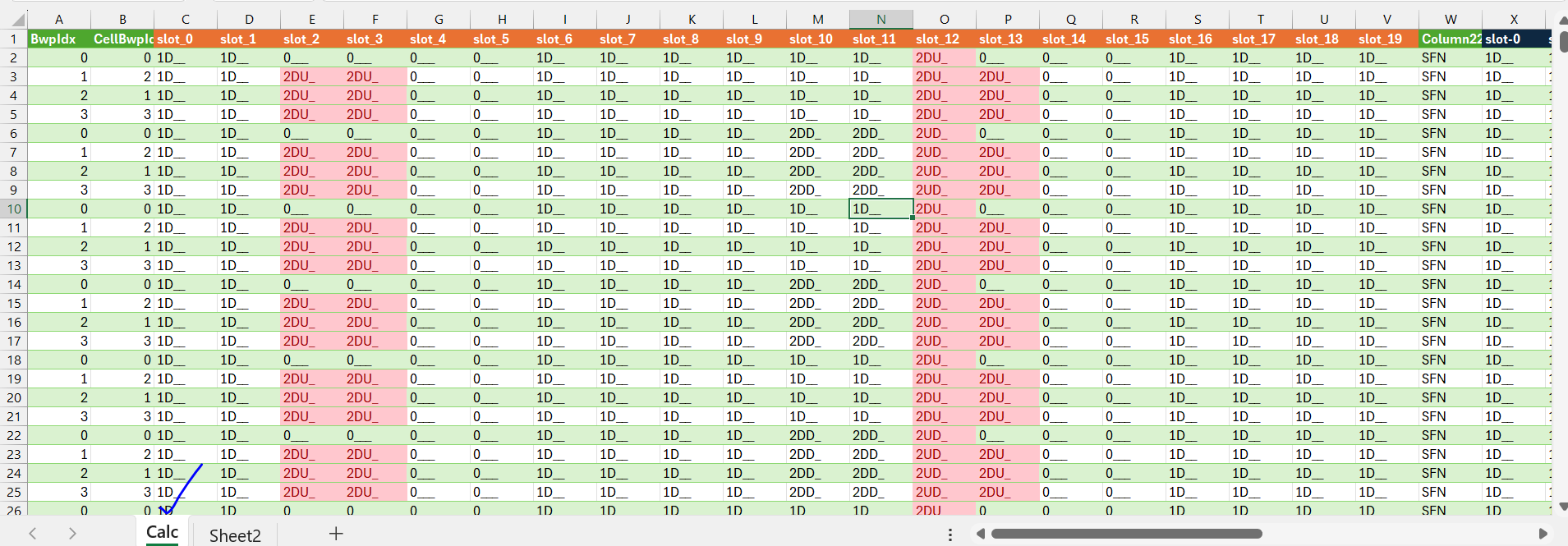 Count U slots | Microsoft Community Hub