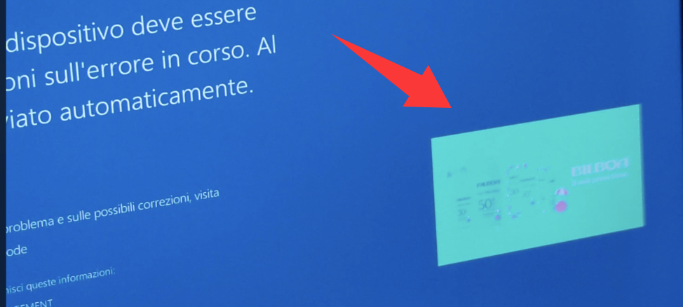 There is an ad on blue screen of death? | Microsoft Community Hub