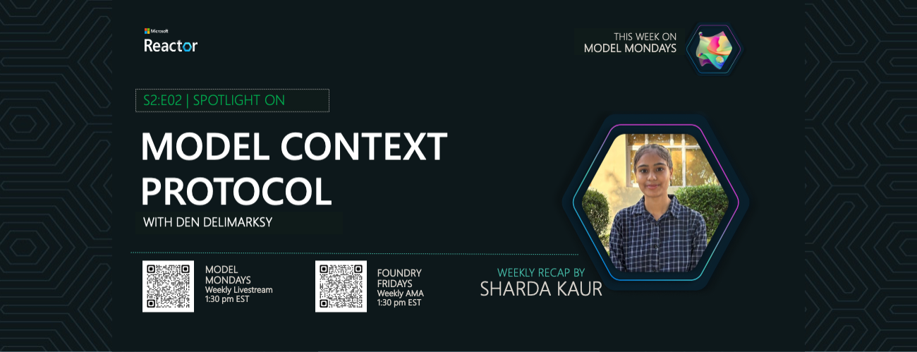 Model Mondays S2:E2 - Understanding Model Context Protocol (MCP ...