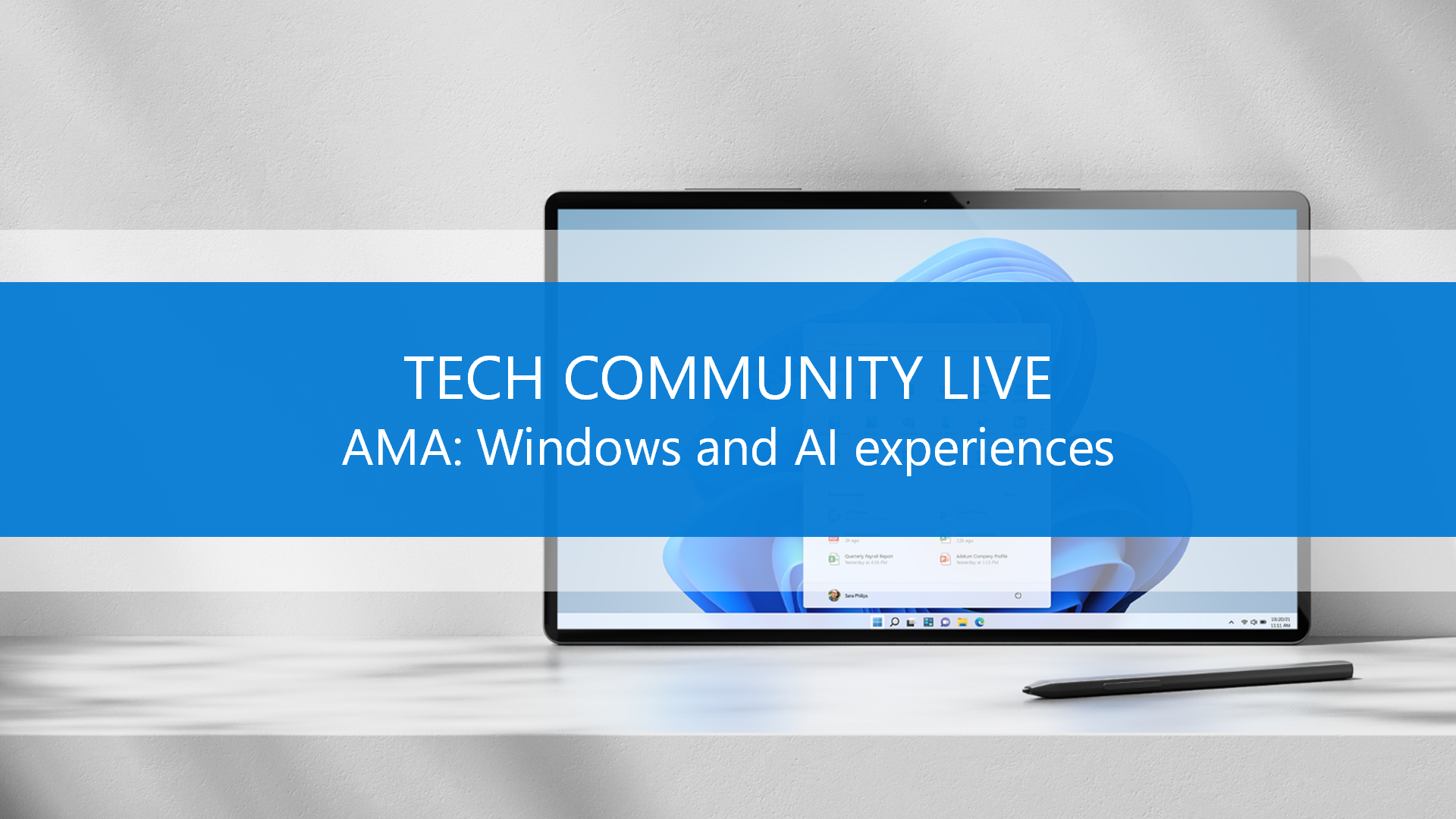 AMA: Windows and AI experiences - July 28, 2025 - Microsoft Event