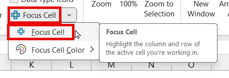 Show Auto-Highlight Missing from Focus Cell Menu (Version 2505, Beta ...