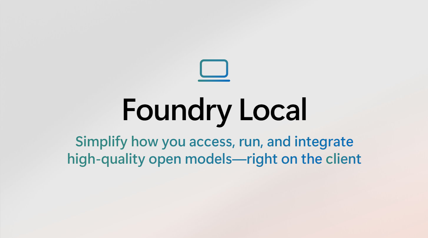 Join Us for a Technical Deep Dive and Q&A on Foundry Local - LLMs on device