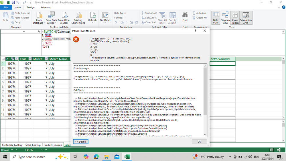 Power Pivot issues | Microsoft Community Hub