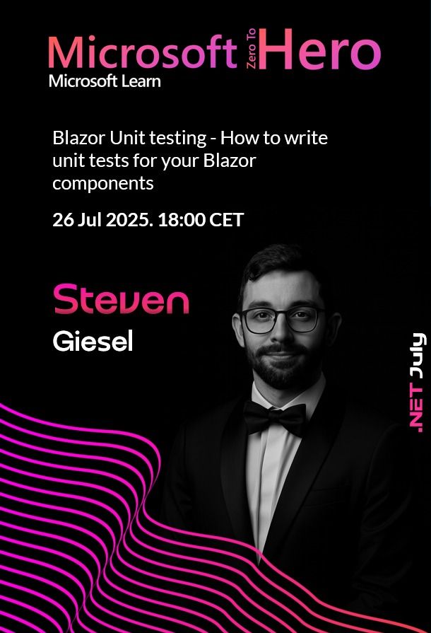 Blazor Unit Testing How To Write Unit Tests For Your Blazor Components Microsoft Community Hub