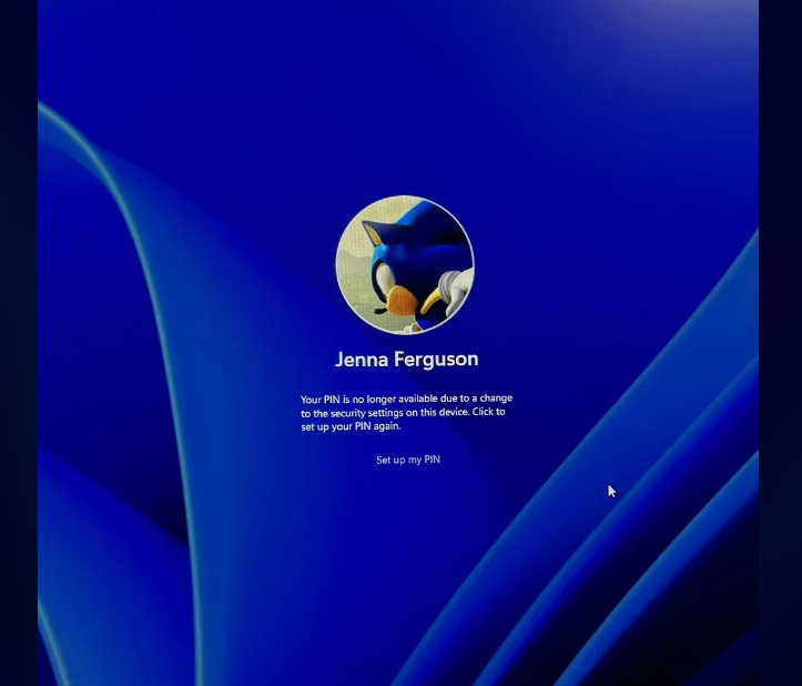 Does anyone know why this would happen after changing out a hard drive ...