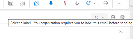 Customising 'Select a label' tooltip in Outlook | Microsoft Community Hub