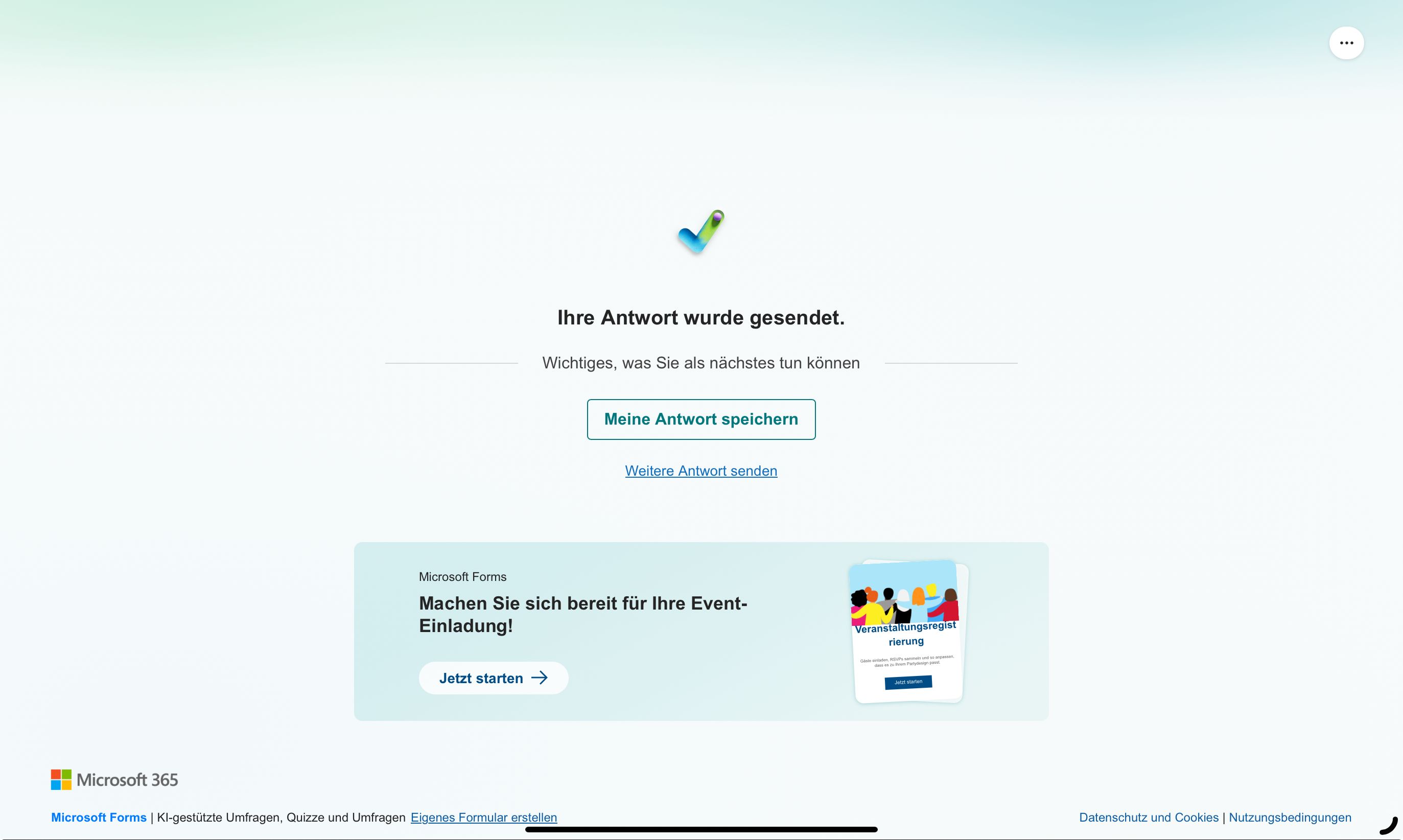 Remove advertisement after submit a form result | Microsoft Community Hub
