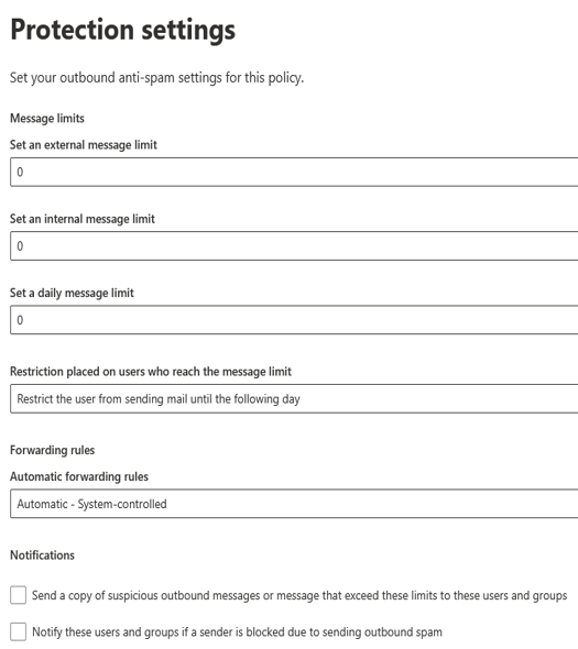 Mastering Outbound Spam Protection in Microsoft Defender and Exchange ...