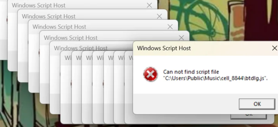 How to fix the Windows Script Host error? | Microsoft Community Hub