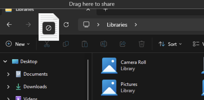 Any way to turn off this the drag tray from file explorer? | Microsoft ...