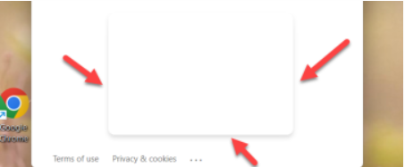 A square in Windows 11 inside which no click can take effect ...