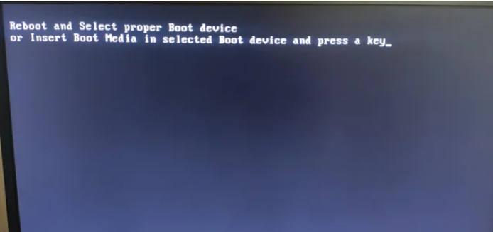 No boot manager on reboot! | Microsoft Community Hub