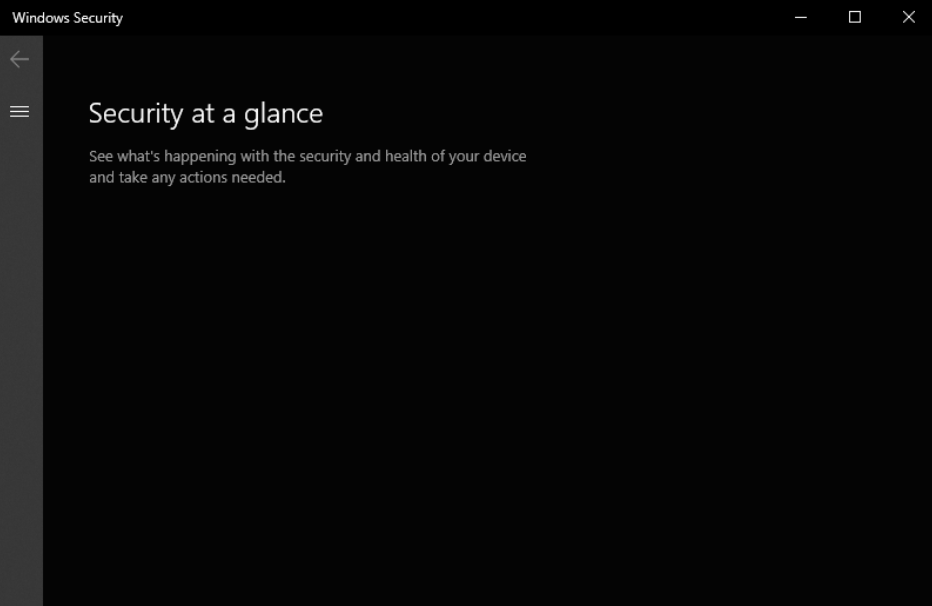 Windows Security Not Working | Microsoft Community Hub