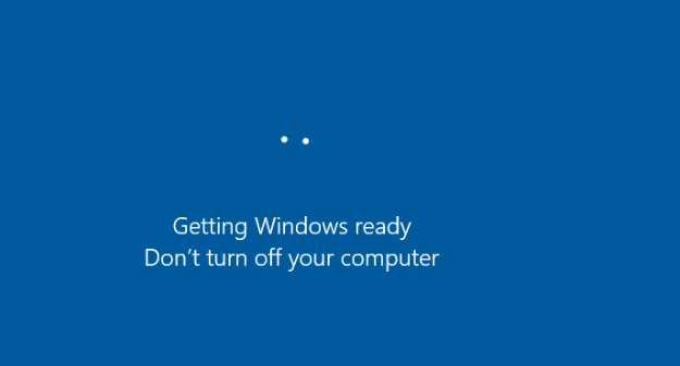 "Getting Windows ready" problem after restarting my Windows 10 laptop ...