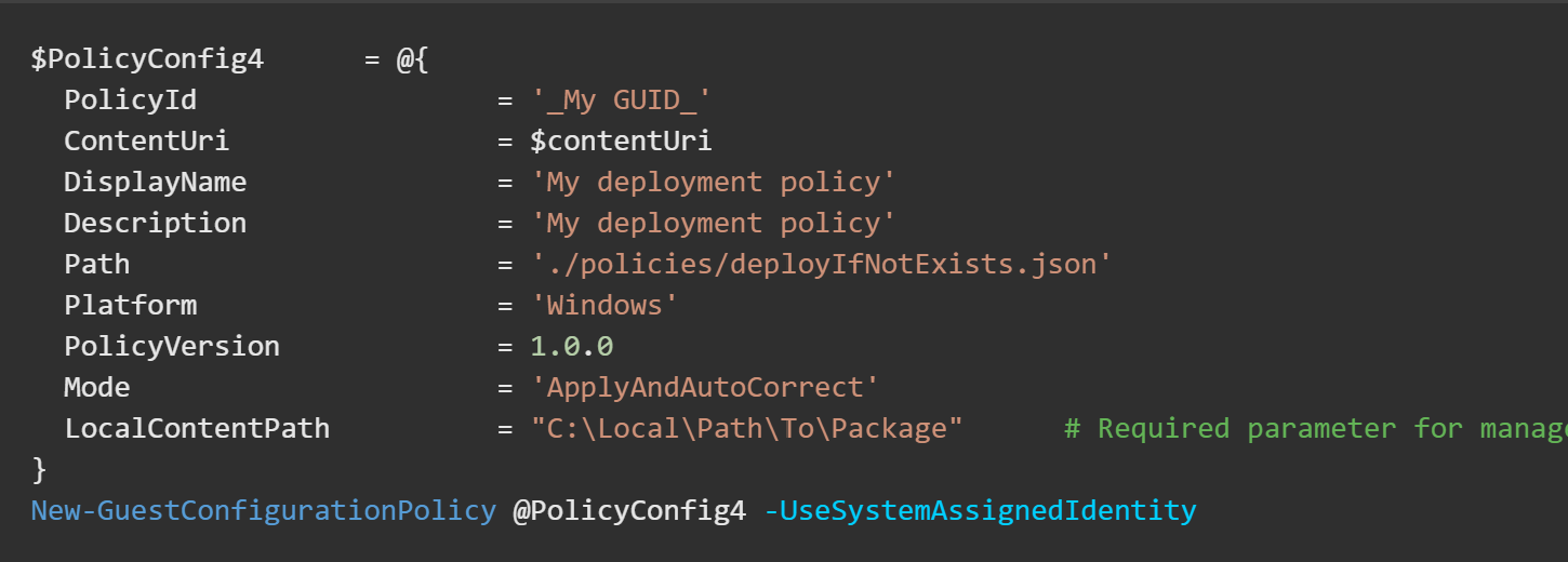 Securely store your Machine Configuration packages in Azure Storage using System Assigned Identities