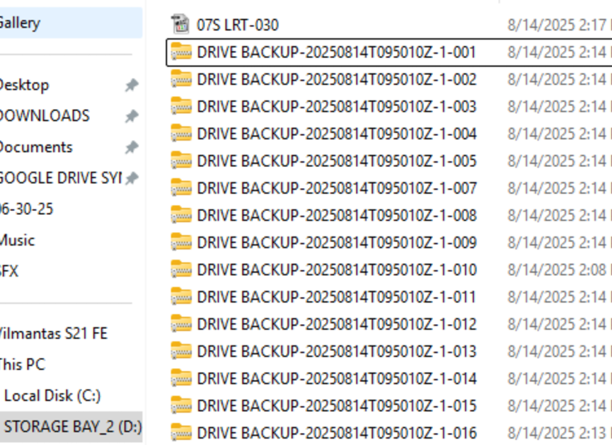 How to unzip multiple ZIP files and merge them into the same folder? | Microsoft Community Hub