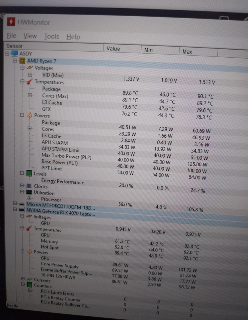 Is the CPU and graphics card temperature normal for the Windows system ...