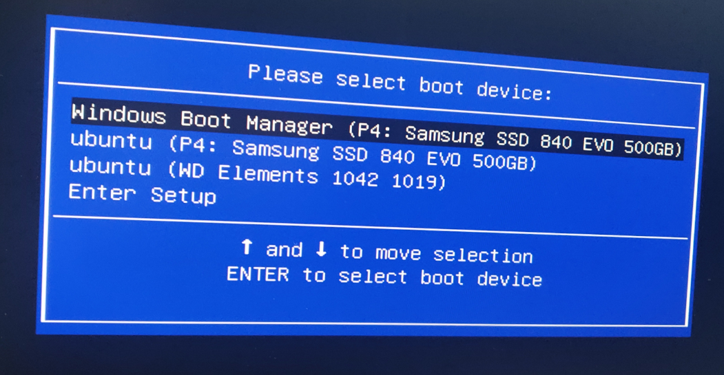 Boot up uses the registry from a different drive on a dual boot system ...
