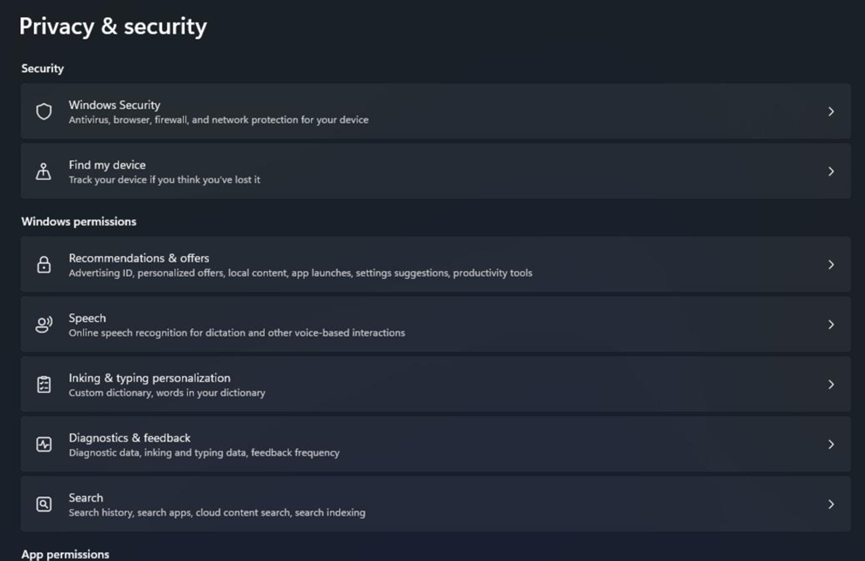 What should I do if the Windows system security search is missing? | Microsoft Community Hub