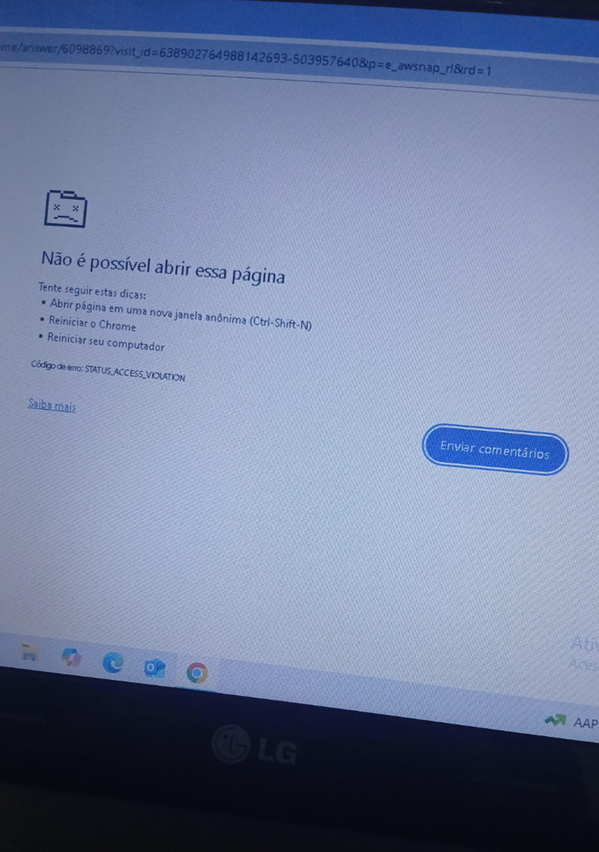 Abnormal display of Google pages on Windows laptop | Microsoft ...