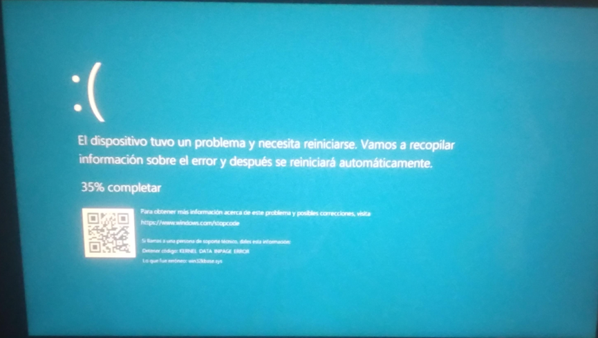 Blue screen after Win10 update, system version 19045.6218 | Microsoft ...