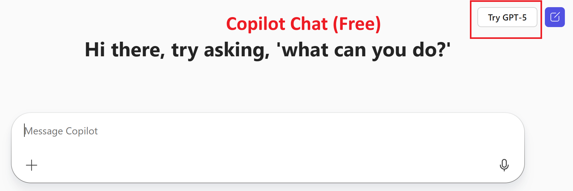 Copilot Chat — You can now experience GPT-5 directly in your browser ...