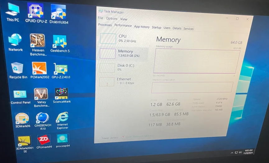 Does your Windows 10 system also have such low memory usage? | Microsoft Community Hub