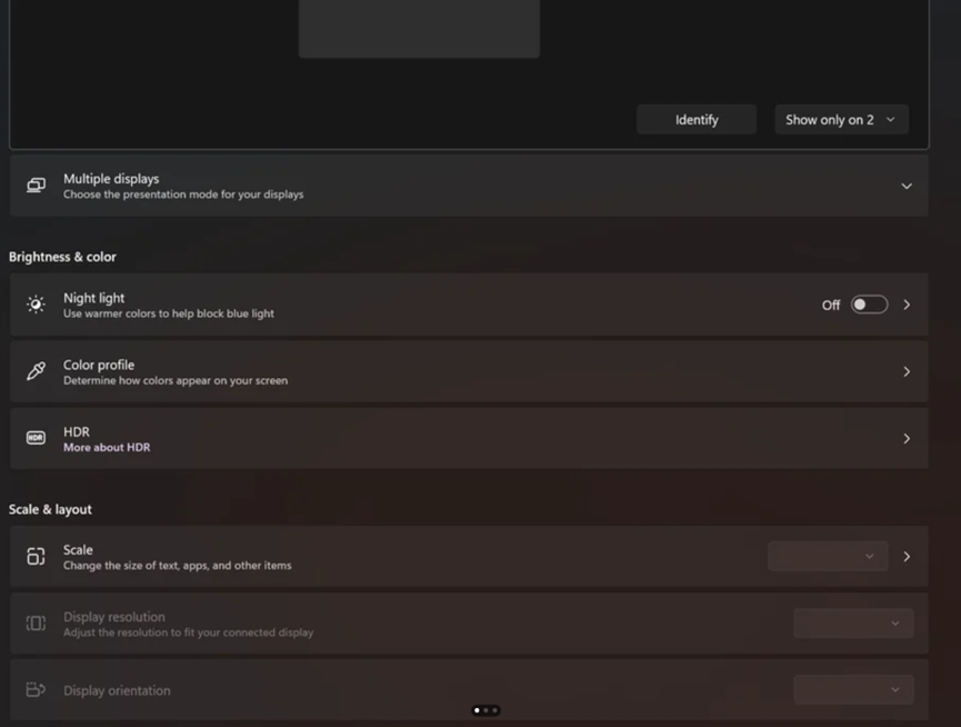 Screen brightness locked at 50% and HDR cannot be turned on | Microsoft ...
