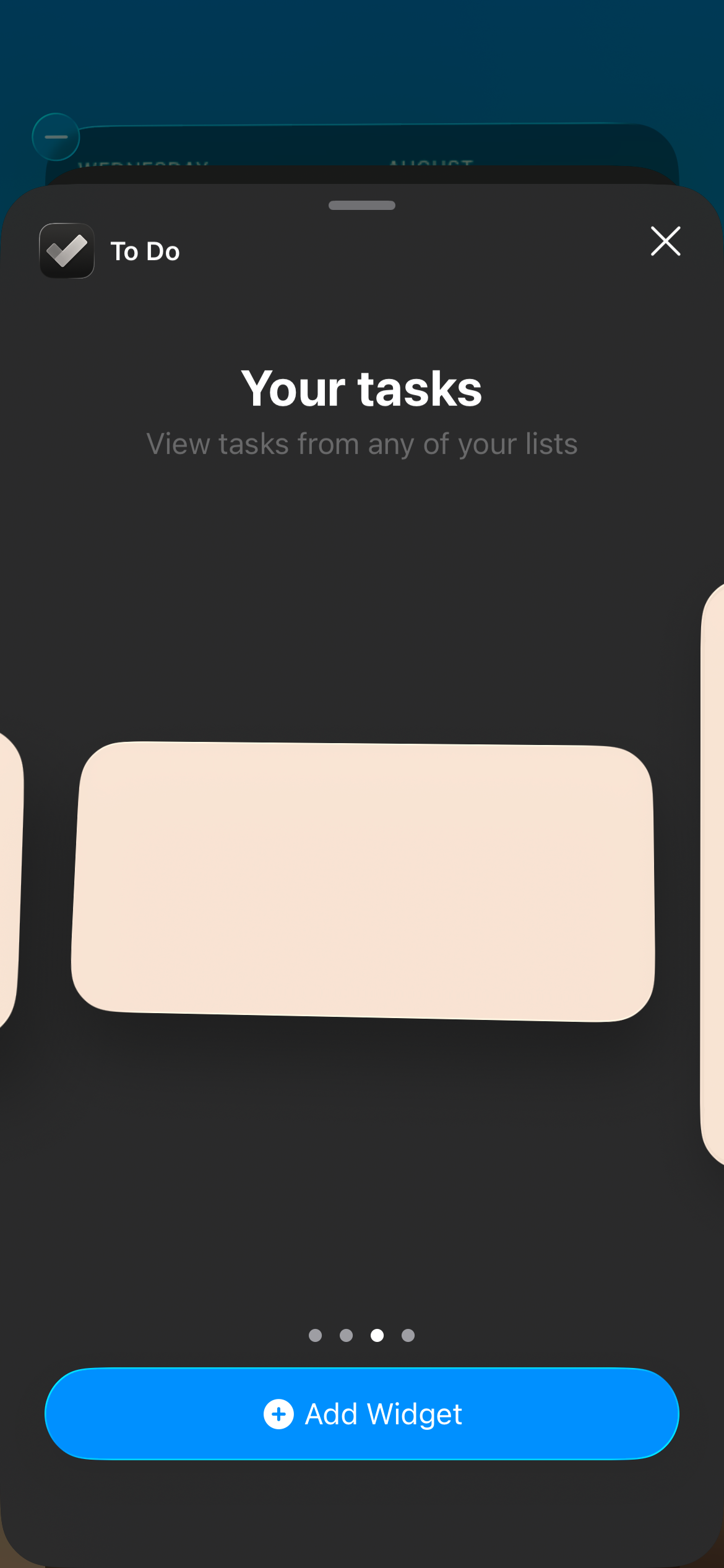 To Do Widget bug since iOS 18 | Microsoft Community Hub