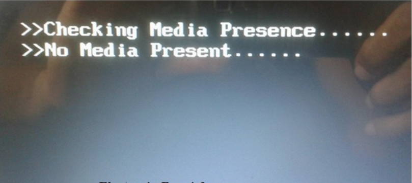 Failure to boot - No Media Present | Microsoft Community Hub