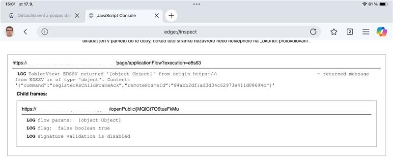 After installing new Edge iPad version 140+ the site cannot be displayed in iframe | Microsoft ...