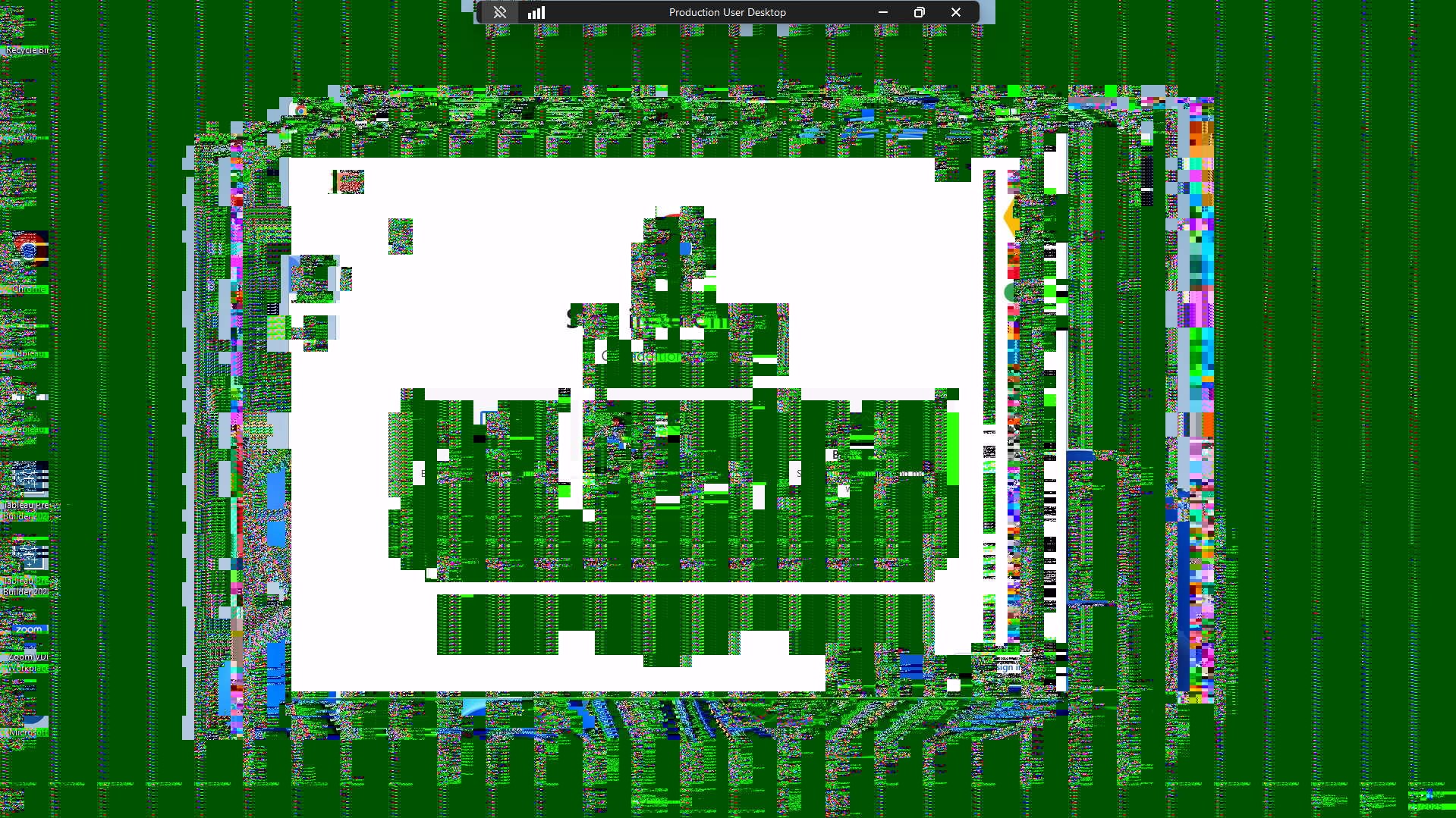 Green Pixelation in When Resizing RDP Window in Windows App | Microsoft ...