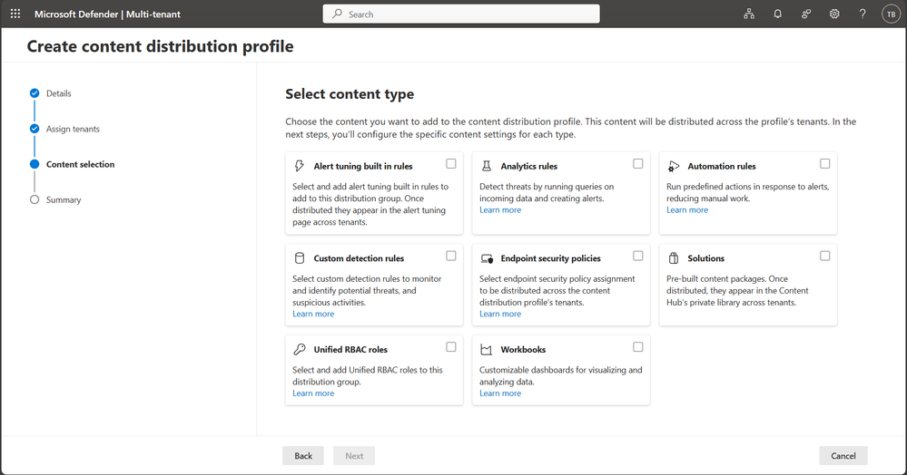 New content types supported in multi-tenant content distribution ...